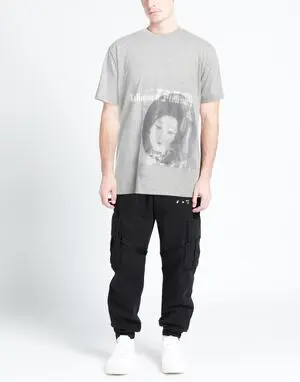 John Richmond T-shirt Size Cotton - Light Grey