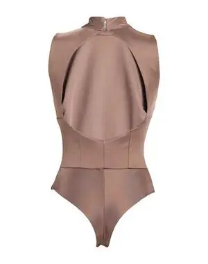 Elisabetta Franchi Viscose And Elastane Bodysuit