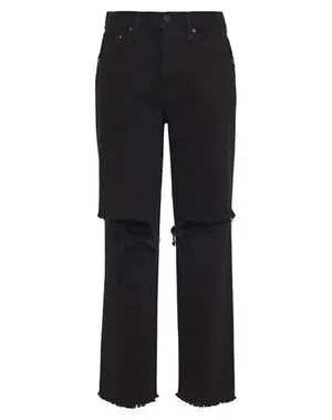 Alice + Olivia Gabardine Straight Leg Pants