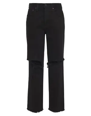 Alice + Olivia Gabardine Straight Leg Pants