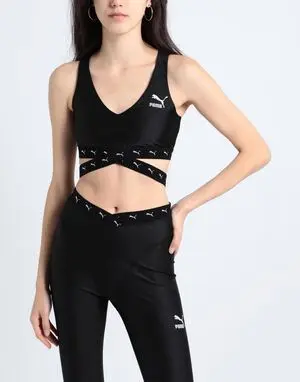 PUMA Cropped Top - Black