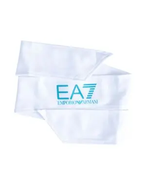 EA7 Woven Hairband With Logo - White