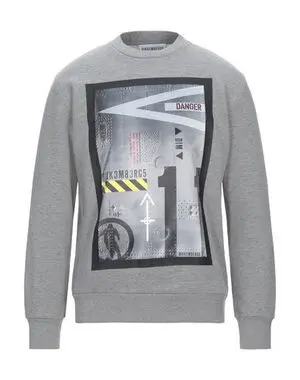 BIKKEMBERGS Fleece Sweatshirt - Grey