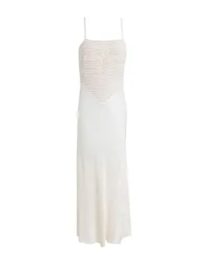 Topshop Maxi Slip Dress - Ivory