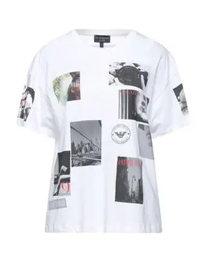Emporio Armani Printed Jersey T-shirt - White