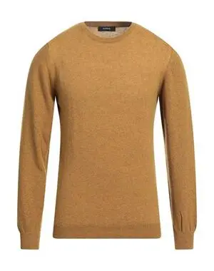 Alpha Studio Crewneck Sweater - Yellow