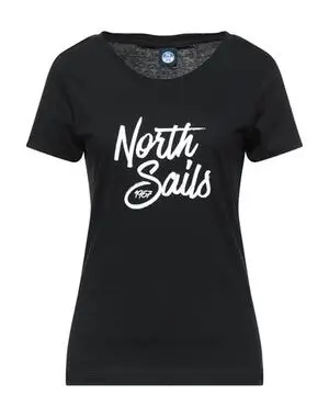 NORTH SAILS Logo-print Cotton T-shirt - Black