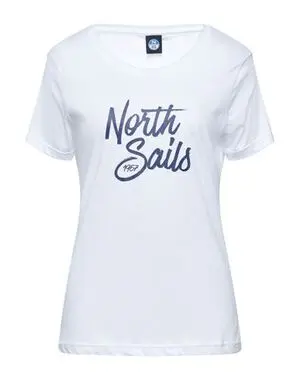 NORTH SAILS Logo-print Cotton T-shirt - White