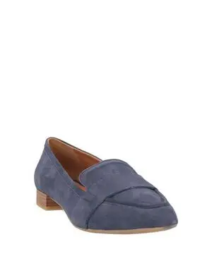 Geox Soft Leather Loafers - Navy