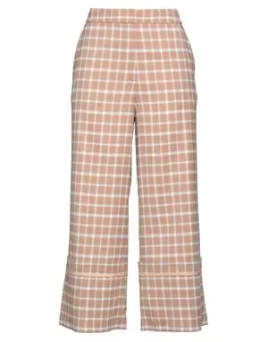Liviana Conti Plaid High Waisted Straight Leg Pants