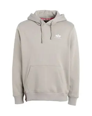 Alpha Industries Man Sweatshirt Black Size Xl Cotton, Polyester Beige