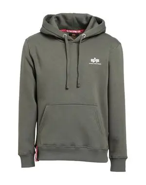 Alpha Industries Sweatshirt Size Cotton, Polyester - Green