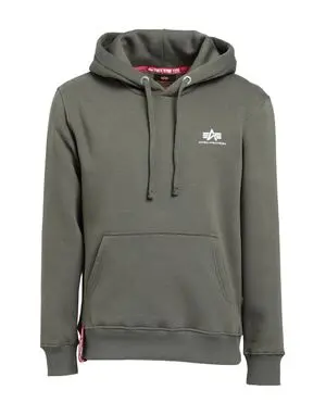 Alpha Industries Sweatshirt Size Cotton, Polyester - Green