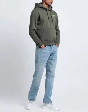 Alpha Industries Sweatshirt Size Cotton, Polyester - Green