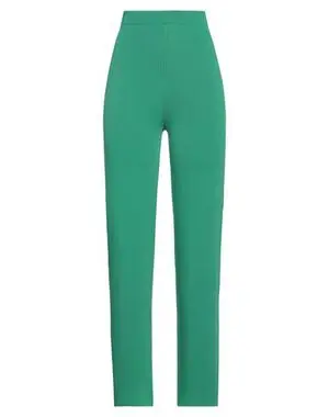 VICOLO Flared Knit Pants - Green