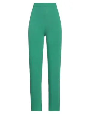 VICOLO Flared Knit Pants - Green