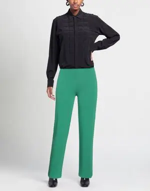 VICOLO Flared Knit Pants - Green