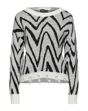 VANESSA SCOTT Knitted Sweater - White