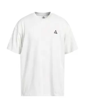 Nike T-shirt Size Polyester, Cotton - White