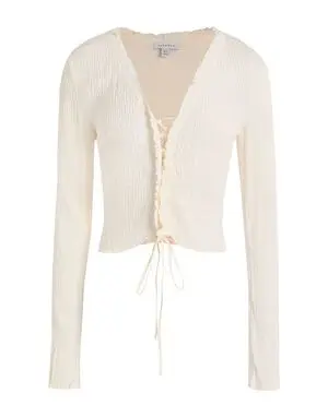 Topshop Woven Top - White