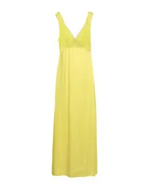 Topshop Viscose Maxi Slip Dress With Lace