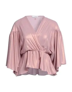 Relish Peplum Top - Pink