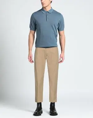 MESSAGERIE Pants Size Cotton, Elastane - Beige