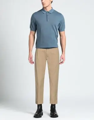 MESSAGERIE Pants Size Cotton, Elastane - Beige