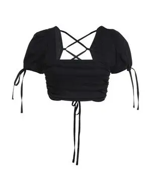 OW Woven Crop Top