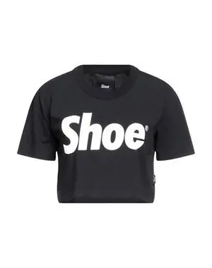 SHOE Crop T-shirt - Black
