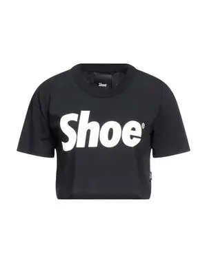 SHOE Crop T-shirt - Black