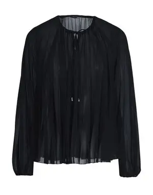 8 BY YOOX Pleated Chiffon Top