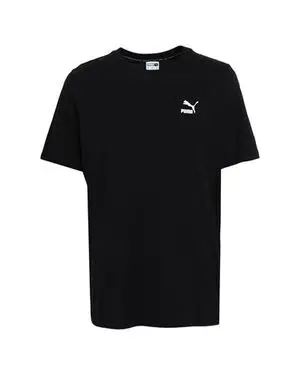 PUMA Classics Small Logo Tee T-shirt Size Cotton - Black