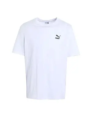 PUMA Classics Small Logo Tee T-shirt Size Cotton - White