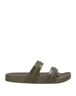 HVN X ANCIENT GREEK SANDALS Rubber Slides - Green