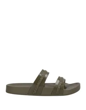HVN X ANCIENT GREEK SANDALS Rubber Slides - Green