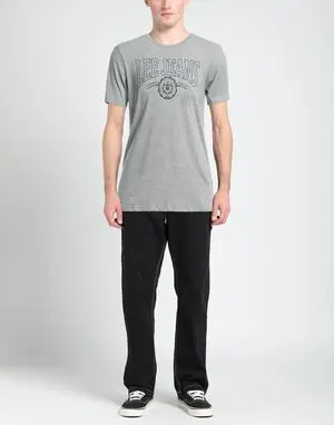 LEEM T-shirt Size Cotton, Elastane - Grey