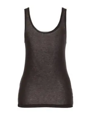 SOLOTRE Tank Top - Brown