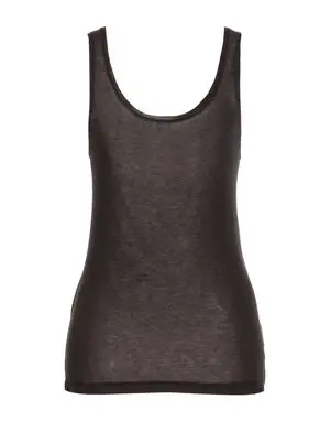 SOLOTRE Tank Top - Brown