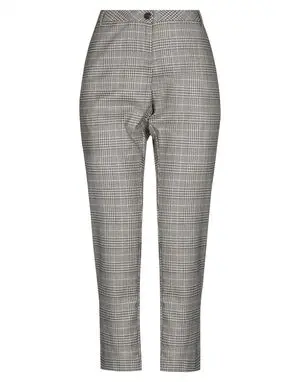 NO SECRETS Tapered Glen Plaid Pants