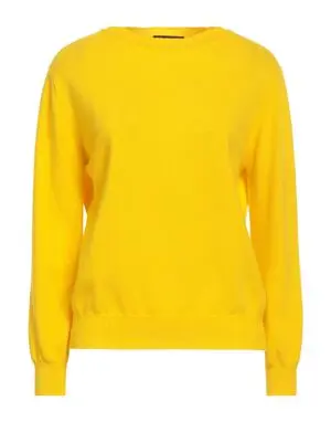 BELLWOOD Wool & Cashmere Crewneck Sweater - Yellow