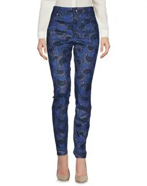 MARCIANO Floral Print Skinny Pants - Blue