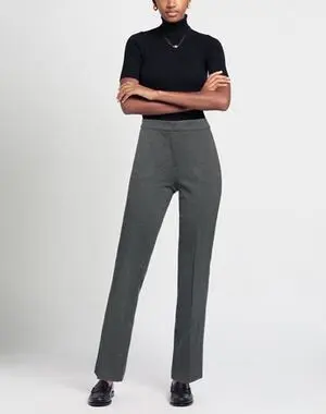Beatrice B Flared High-waisted Trousers - Lead