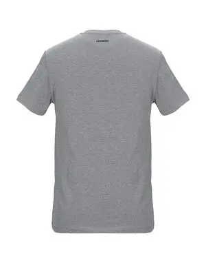 BIKKEMBERGS T-shirt Size Cotton, Elastane - Grey