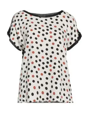DIANA GALLESI Polka-dot Crepe Top