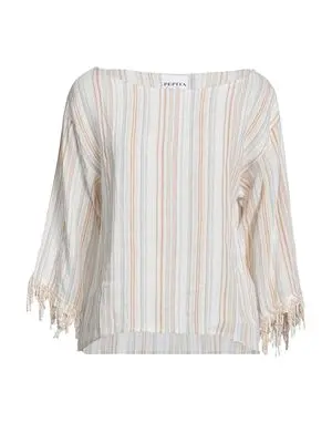 PEPITA Striped Top With Fringes