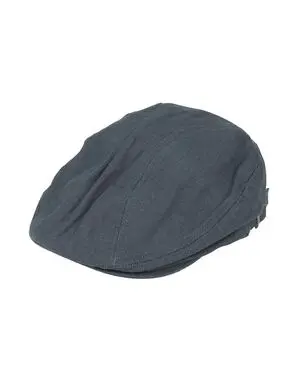 Borsalino Midnight Cotton Flat Cap - Blue