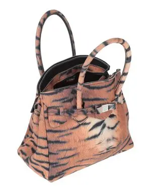 Save My Bag Handbag With Tiger Print And Bow Detail