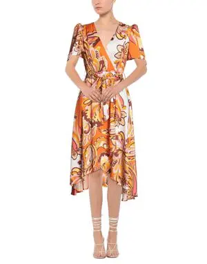 LIQUORISH Paisley Print Midi Dress