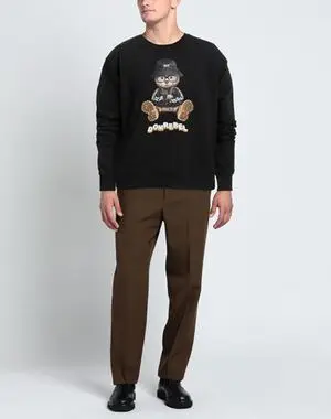 DOMREBEL Cotton Sweatshirt - Black